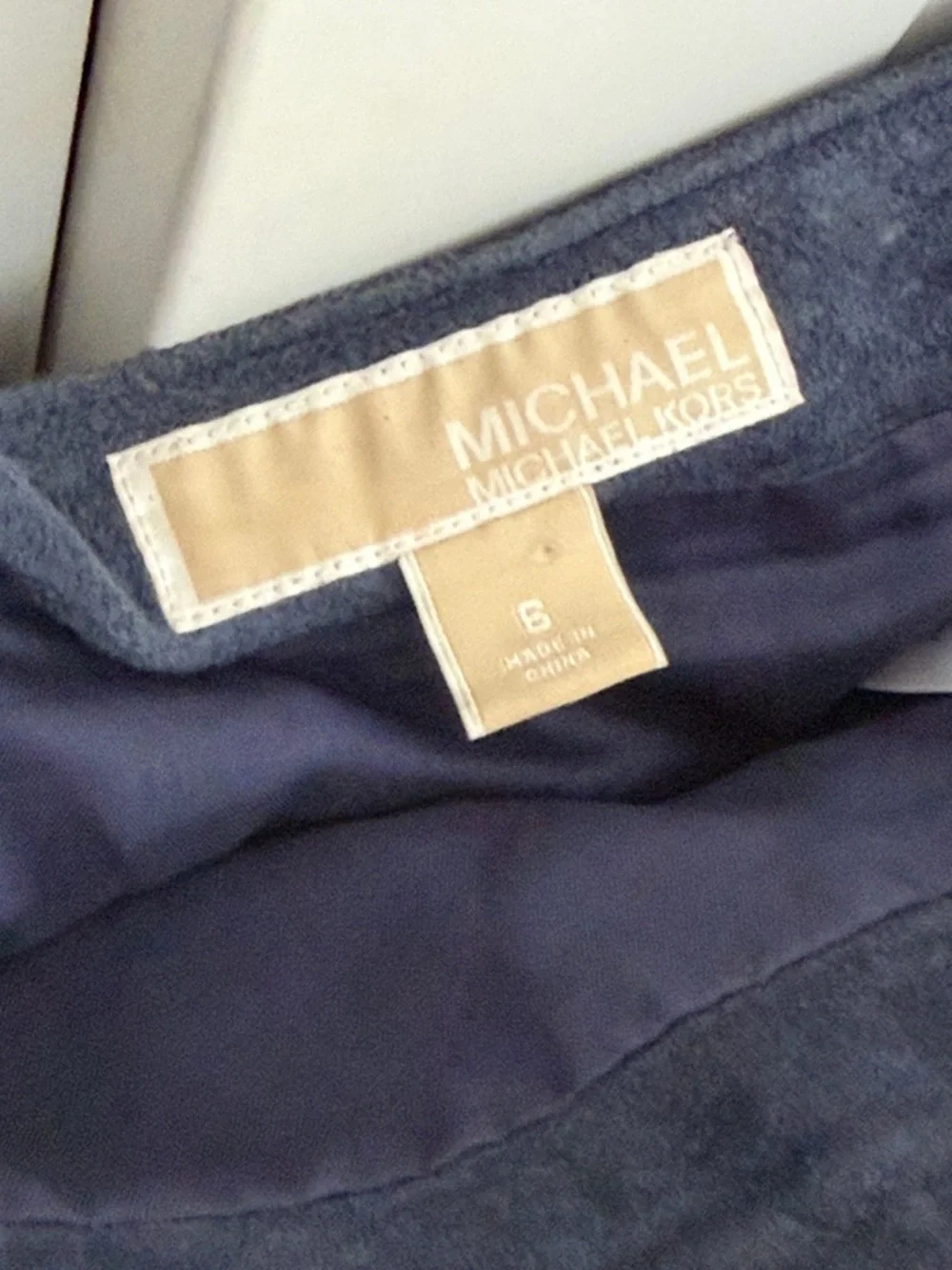Michael Kors | Skirts | Michael Kors Navy Fringe Mini Skirt 5 Width 14 ...